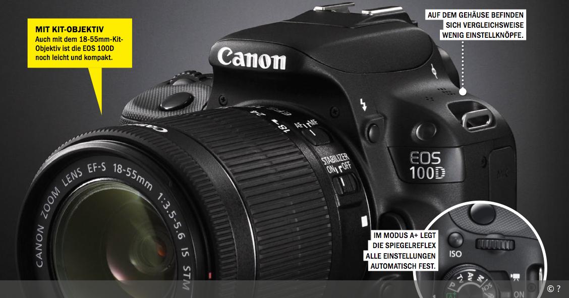 Canon EOS 100D im Test | DigitalPHOTO