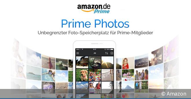 Amazon Prime-Mitglieder erhalten unbegrenzten Speicherplatz für Fotos ...