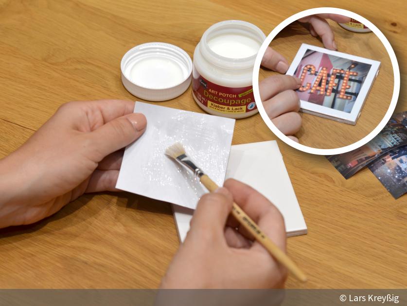 DIY: So gestalten Sie individuelle Foto-Untersetzer