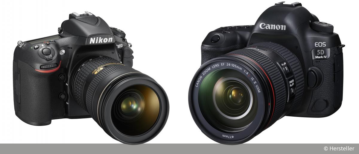 Canon EOS 5D Mark IV vs. Nikon D810