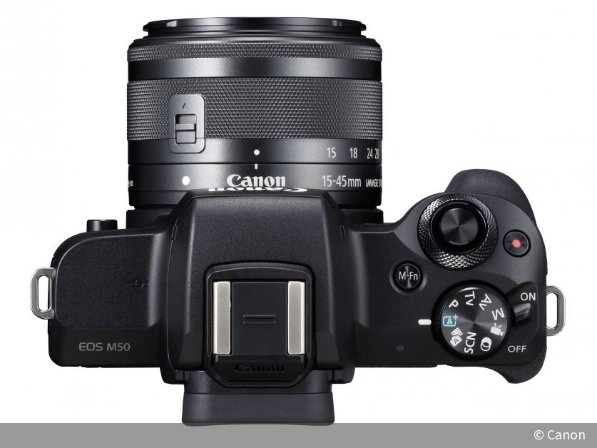 Canon EOS M50: DIGIC 8 Bildprozessor für 4K-Videoaufnahmen