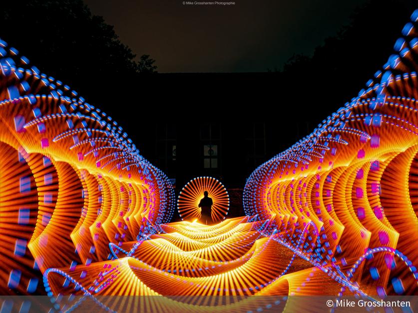 Lightpainting: einzigartige Lichtskulpturen erschaffen