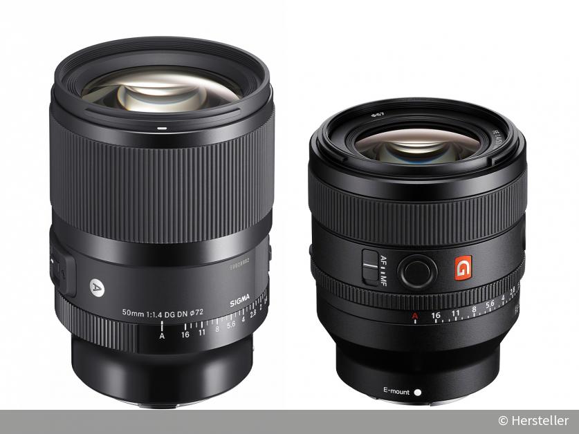 Sigma 50mm F/1,4 DG DN Art vs. Sony 50mm F1.4 GM [Test]