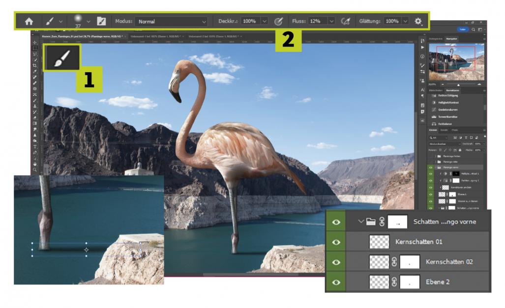 Riesen-Flamingos mit Photoshop kreieren [Workshop]
