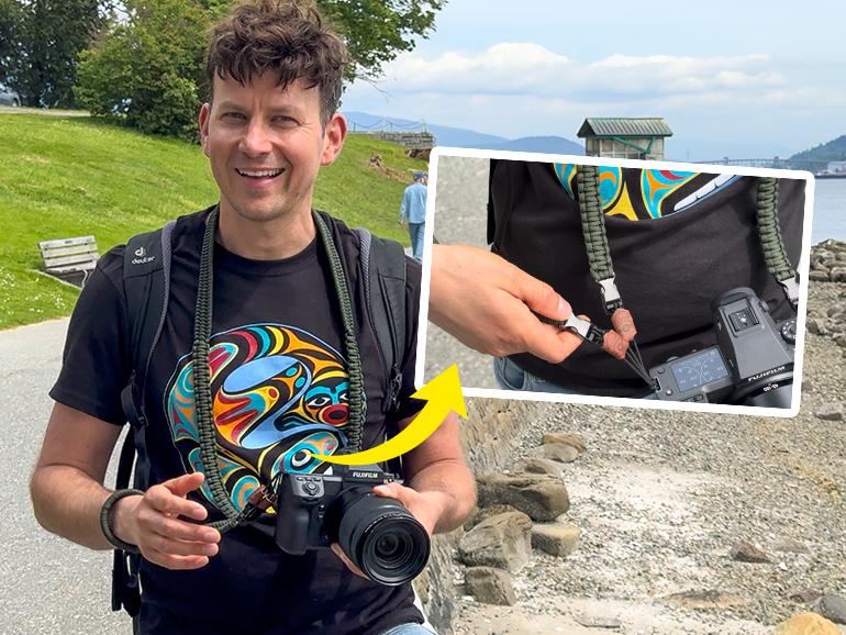 C-Rope Kameragurt und Handschlaufe im Test [SEHR GUT]