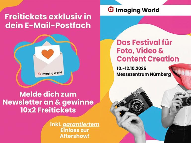 Imaging World 2025: Tickets gewinnen [bis 05.10.2025]